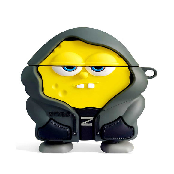 SpongeBob Squarepants in Cool Jacket Airpods Case | MiLottie