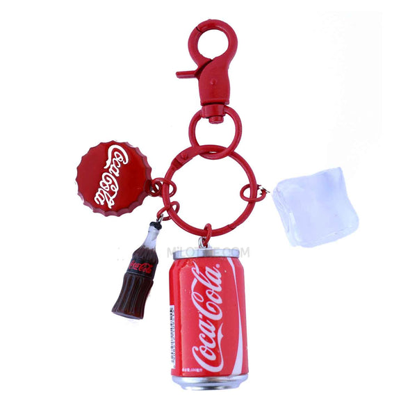 Coke Coca Cola Charms Key Chain | MiLottie